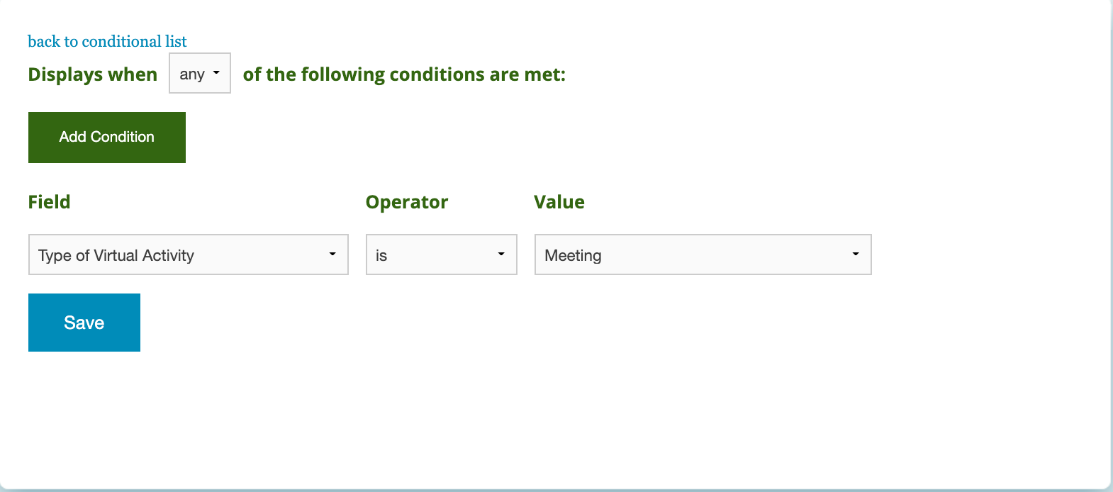 Conditional Logic Formatting Track It Forward 